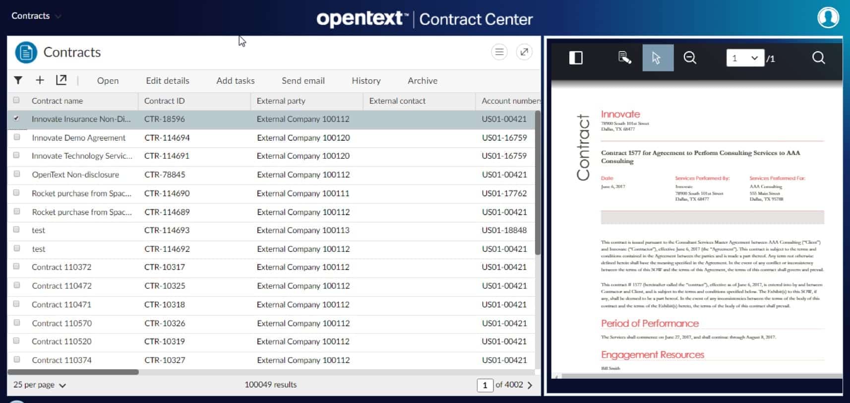 The next step in simplifying contract management with OpenText Contract Center - OpenText Blogs