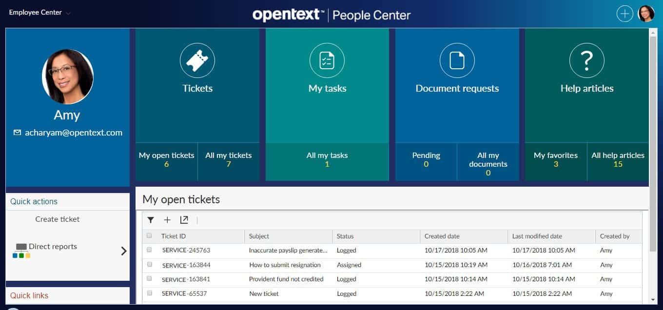 Improve the employee experience with OpenText People Center Release 16 ...