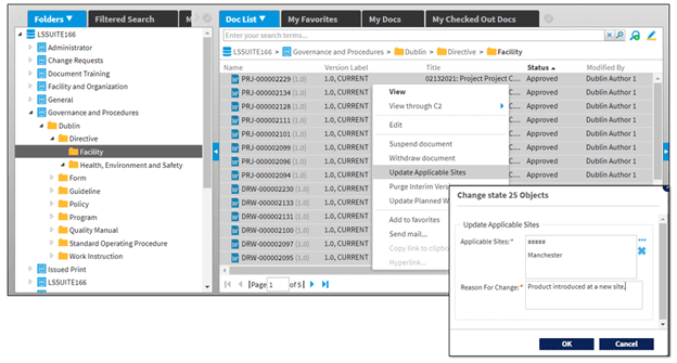 What's new in OpenText Documentum for Life Sciences EP6 - OpenText Blogs