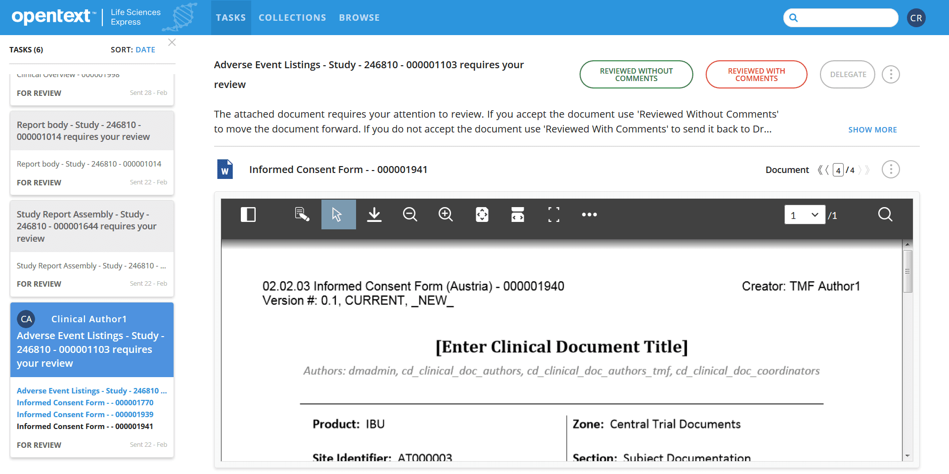 What’s new in Release 19.4 for OpenText Life Sciences Express ...