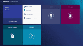 What’s new in OpenText EnCase eDiscovery Cloud Edition (CE) 20.2 ...