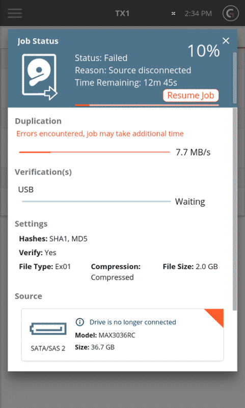 What's new in CE 20.2 for Tableau Forensic Imager (TX1) - OpenText Blogs