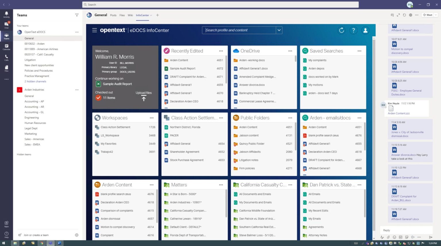 What’s new in OpenText eDOCS CE 20.4 - OpenText Blogs What’s new in OpenText eDOCS CE 20.4 - OpenText Blogs