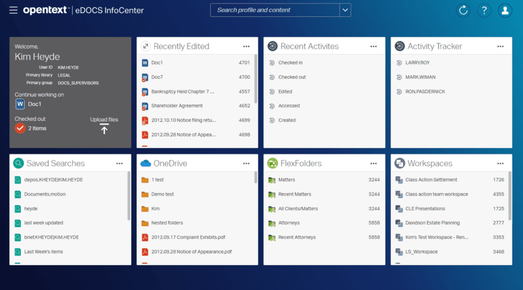 What’s new in OpenText eDOCS CE 21.1 - OpenText Blogs