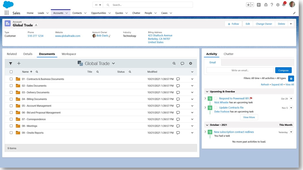 Introducing OpenText Extended ECM Documentum for Salesforce - OpenText Blogs