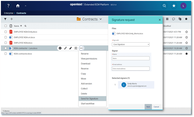 What’s new in OpenText Extended ECM Platform CE 21.4 - OpenText Blogs