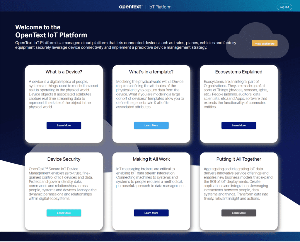 What's new in OpenText Internet of Things Platform - OpenText Blogs