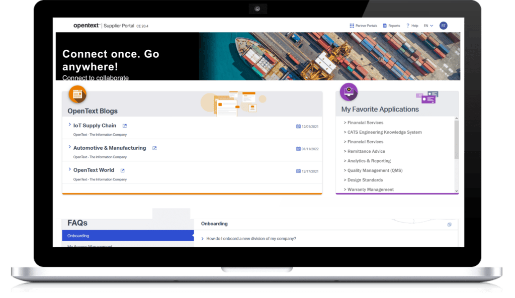 Announcing Business Network Cloud CE 22.1 - OpenText Blogs