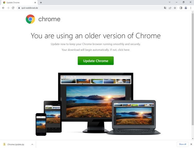 NetSupport Remote Access Trojan (RAT) delivered through fake browser ...