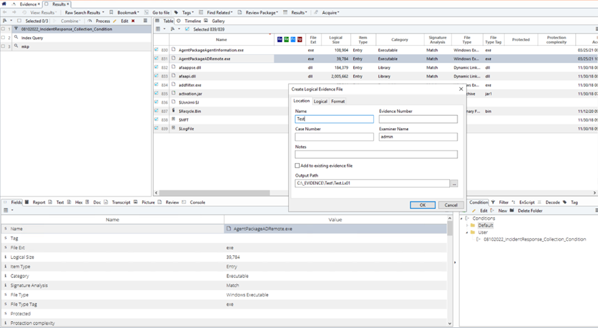 Targeted DFIR evidence collections - OpenText Blogs