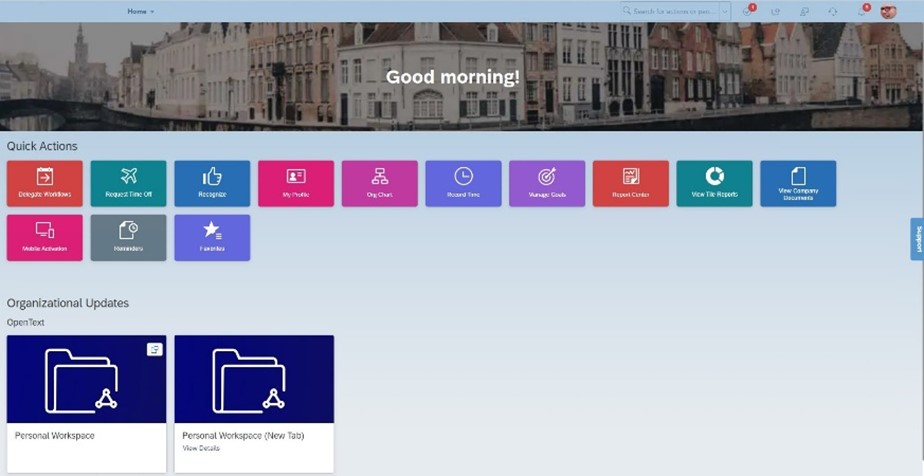 Transform your HR platform by Extending SAP SuccessFactors - OpenText Blogs