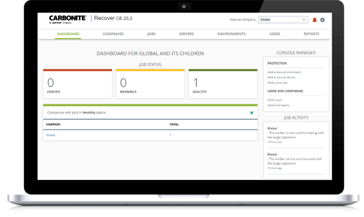 Recover your systems and data from disaster with confidence - OpenText ...