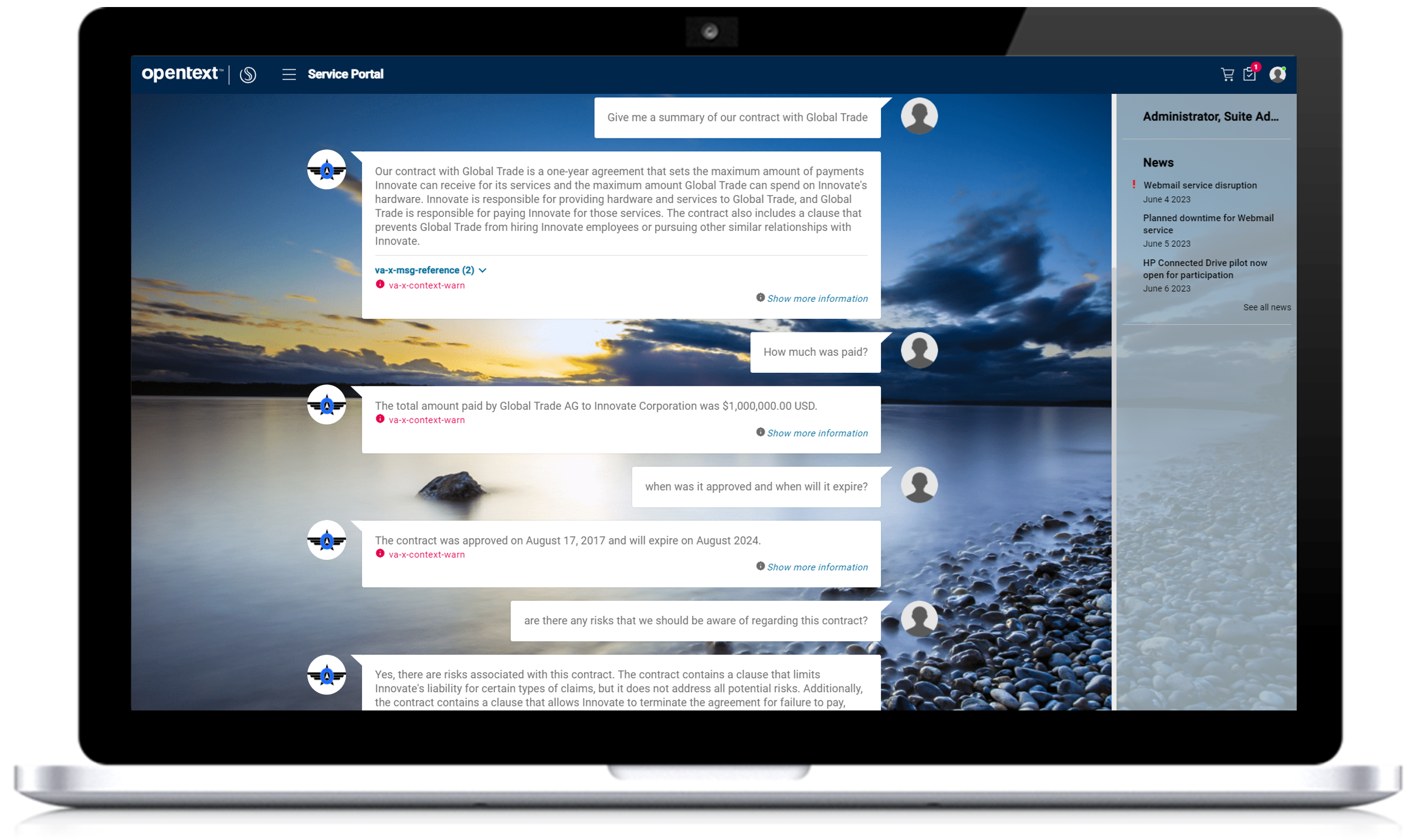 Transform ITSM self-service with private generative AI - OpenText Blogs
